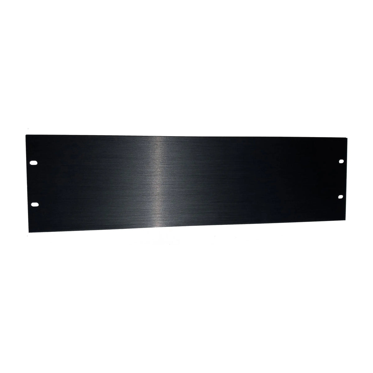 3U Brushed Anodized Aluminium Rack Panel