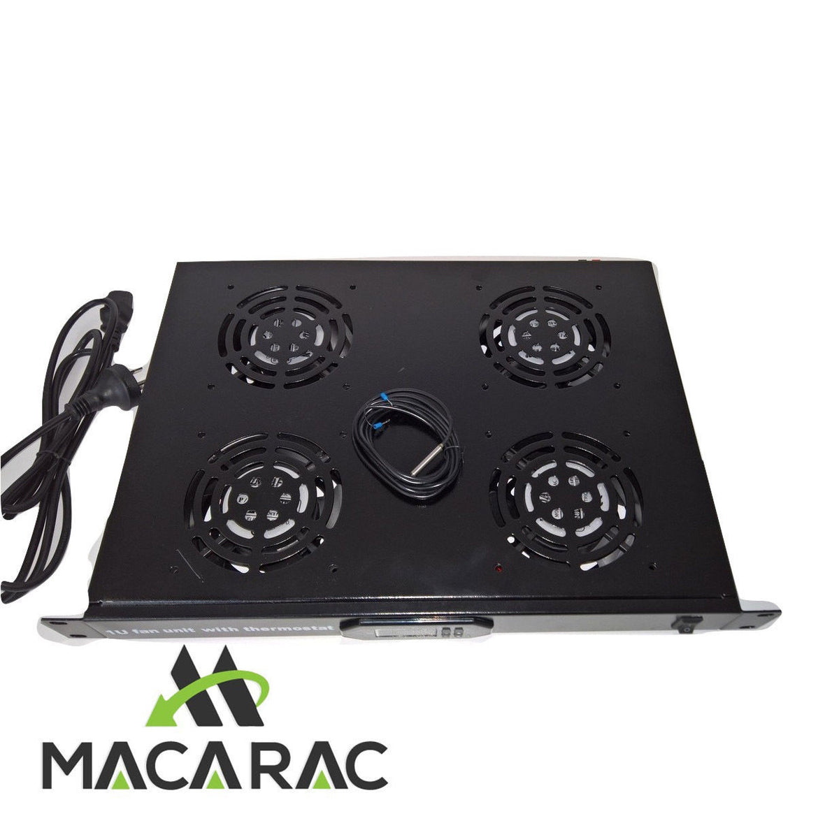 THERMOSTAT COOLING UNIT (1RU 4 X 240vAC Ext.l Fan / Suit 19" Rack)