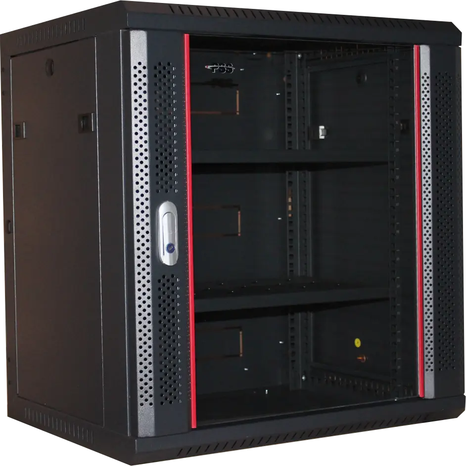 18U 450mm Redback Wall Mounted Data Cabinet + Shelf