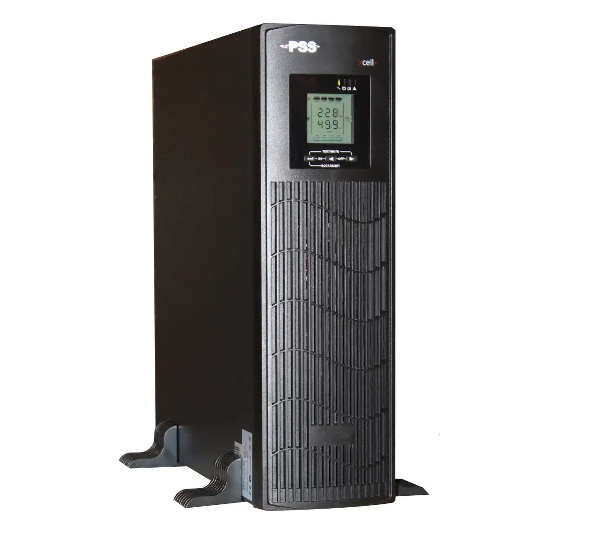 PSS Xcell+ Series 3KVA Rack mount UPS System 3RU Pure sinewave line in