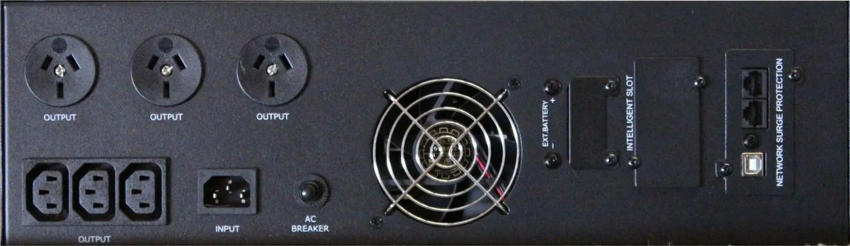 PSS Xcell+ Series 3KVA Rack mount UPS System 3RU Pure sinewave line in