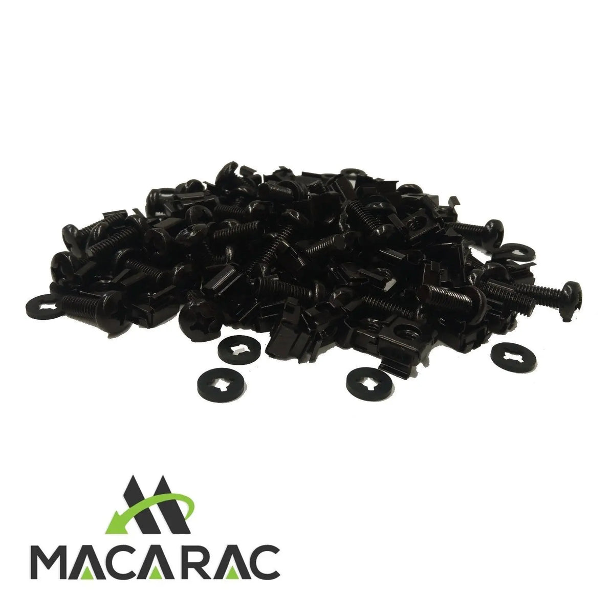 19" Premium Rack Fasteners 50 Pack