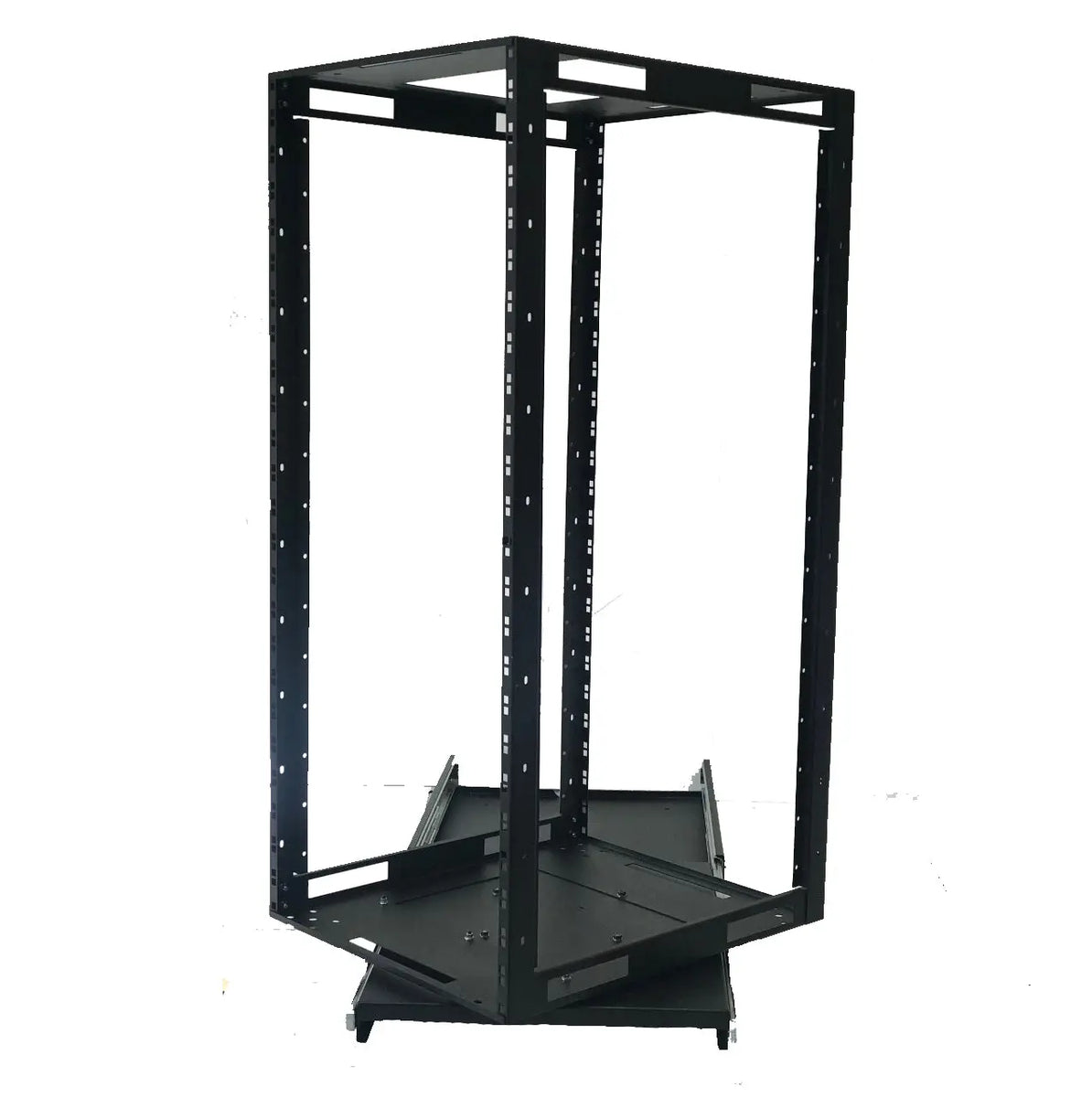 19" Slide & Spin Internal Rack Base - Macarac
