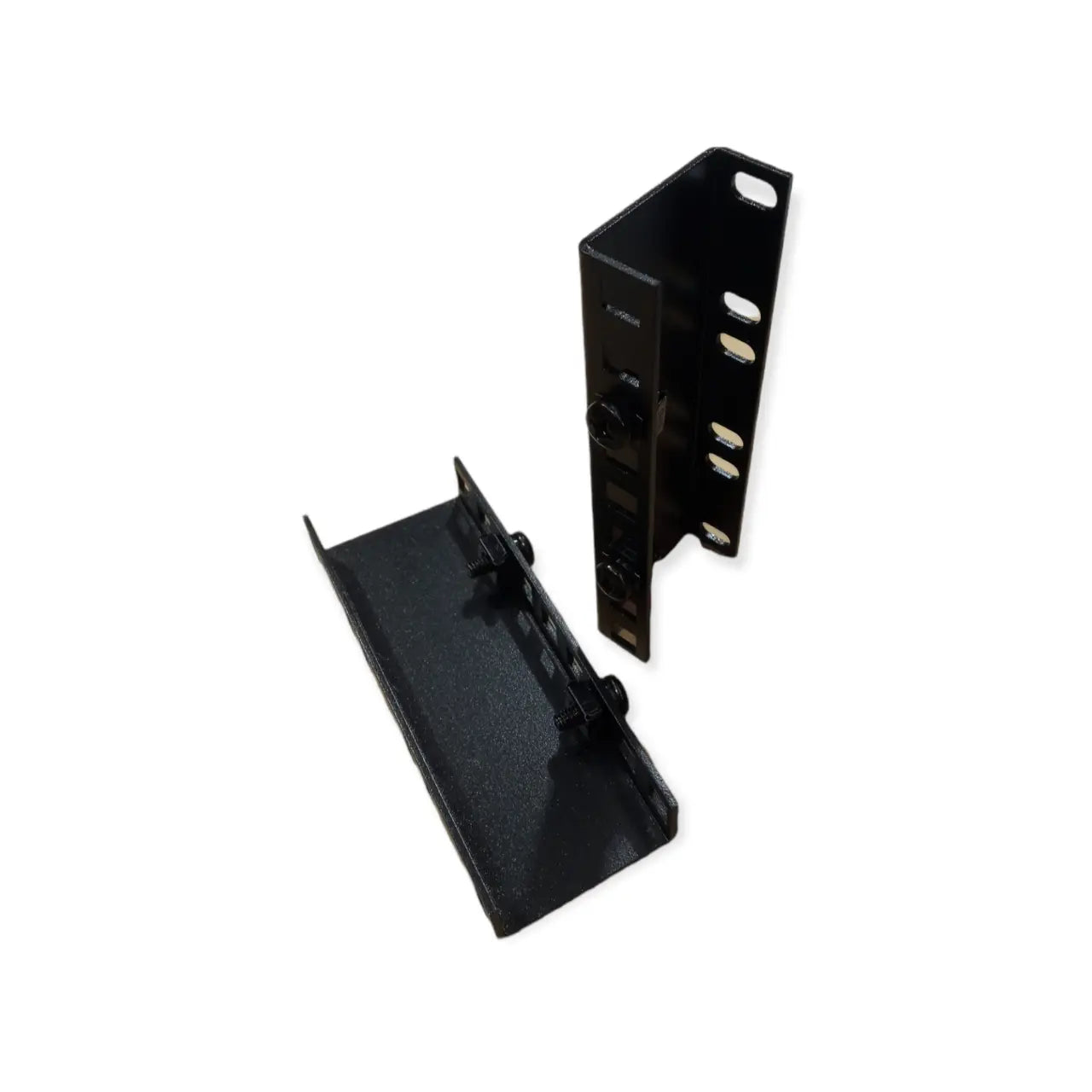 3U Recess Bracket for 19" Racks - Black Steel